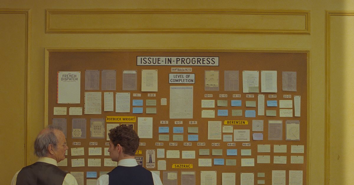 The French Dispatch (15) — This love letter to journalism is a feast ...